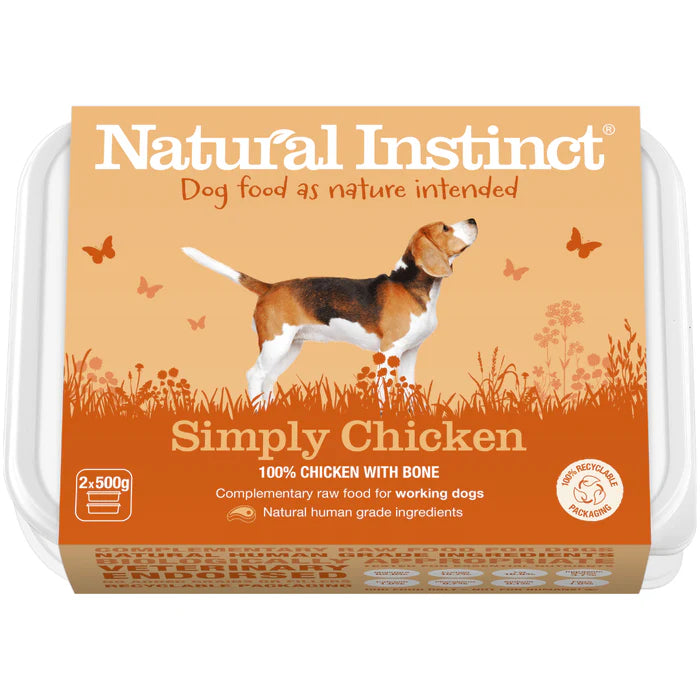 Natural Instinct Simply Chicken 1kg – Happy Pett